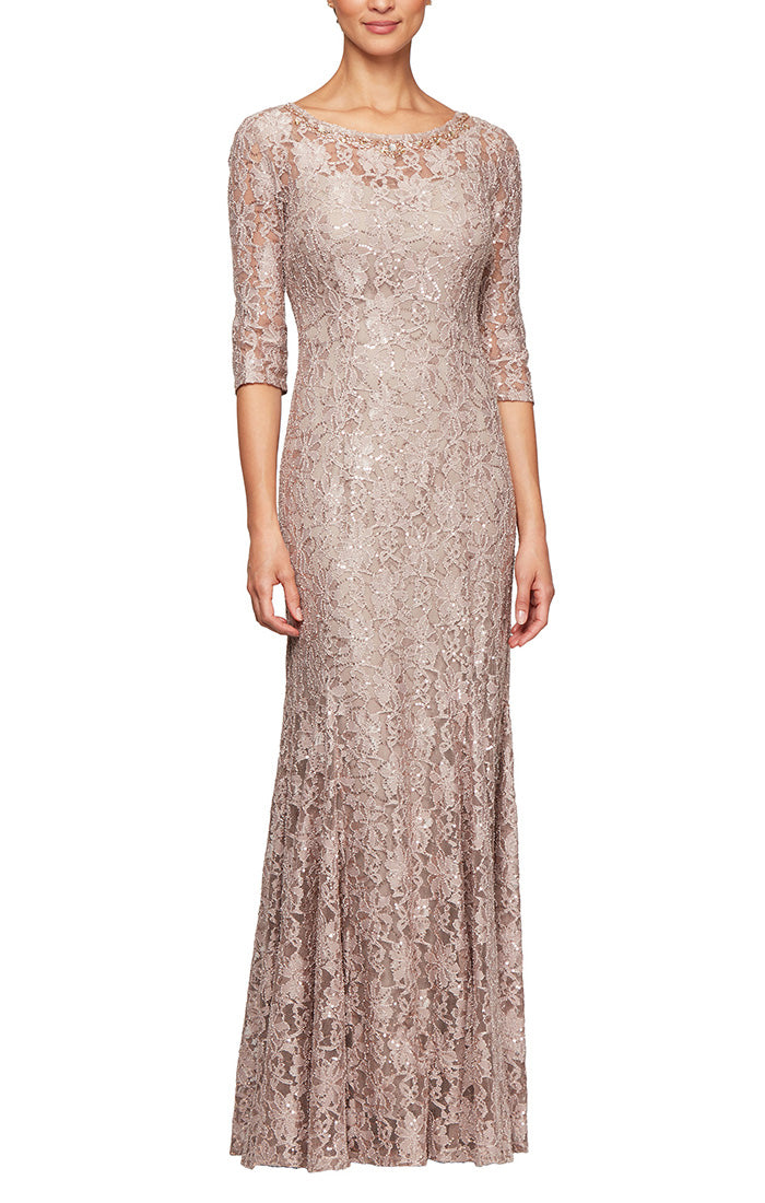 Long Fit and Flare Dress – Manhattandress